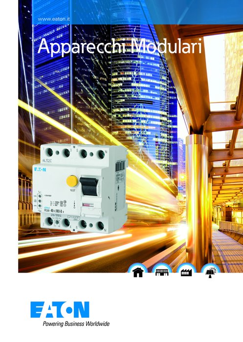 Eaton Lancia il Catalogo Apparecchi Modulari 2014 con i Nuovi Differenziali a Controllo Digitale ...